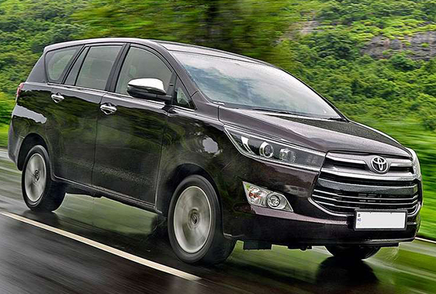 Toyota Innova Crysta Car Hire on Rent